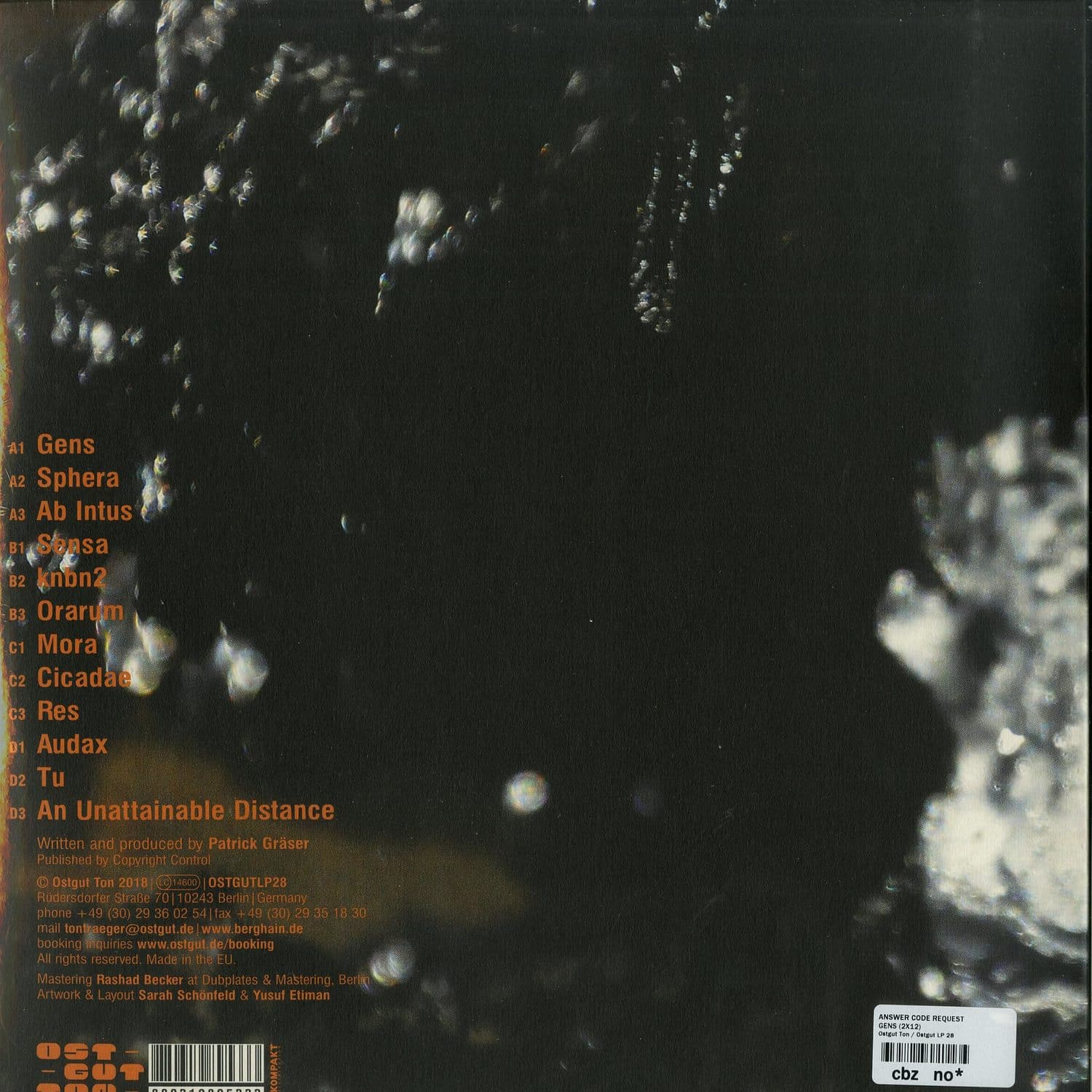 Answer Code Request - GENS